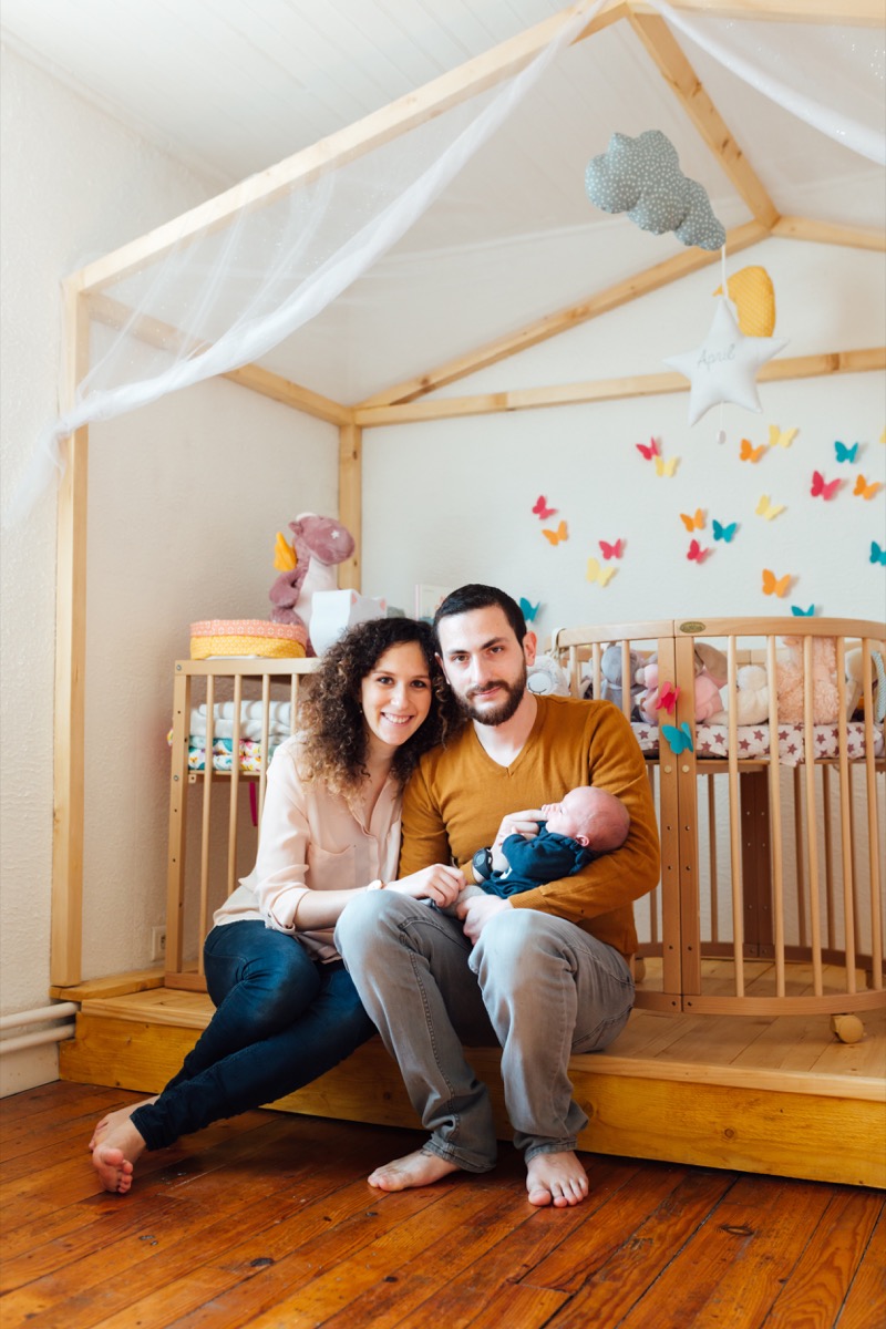 Séance photo de bébé - Photographe de famille à Lyon